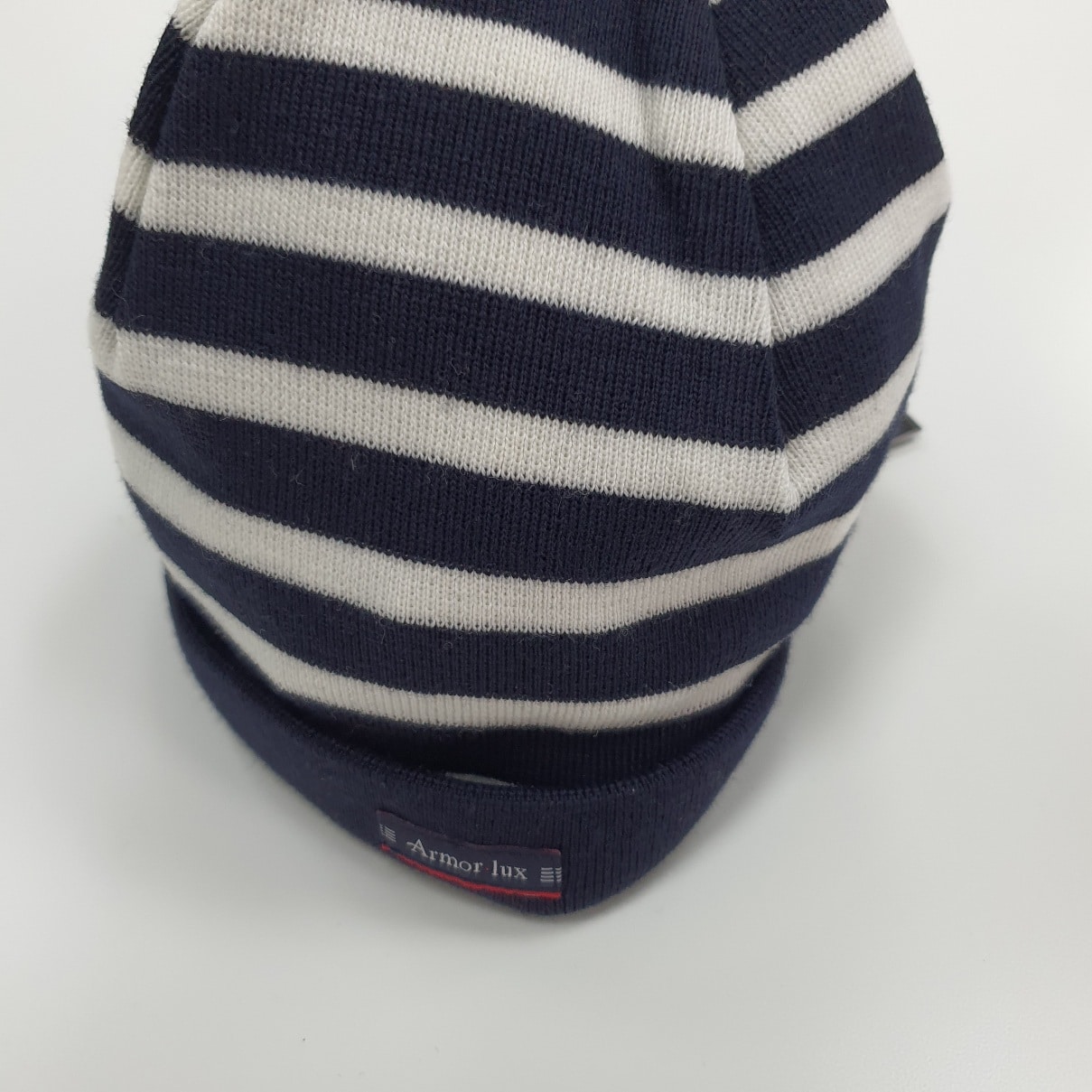 Bonnet rayé en laine mérinos - ARMORLUX | Vitrines de Colmar