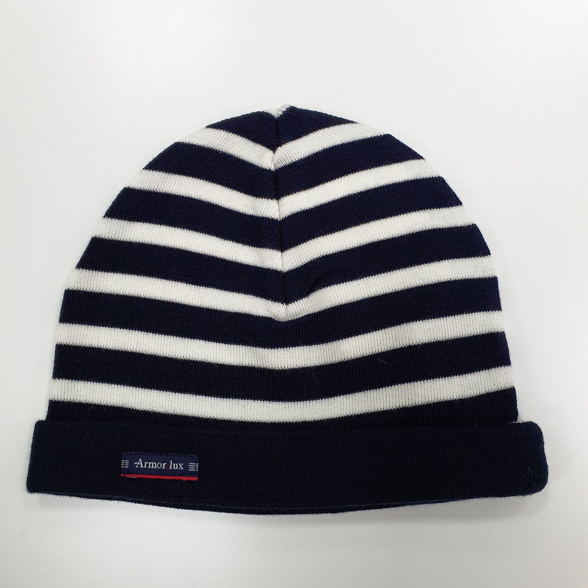 Bonnet rayé en laine mérinos - ARMORLUX | Vitrines de Colmar