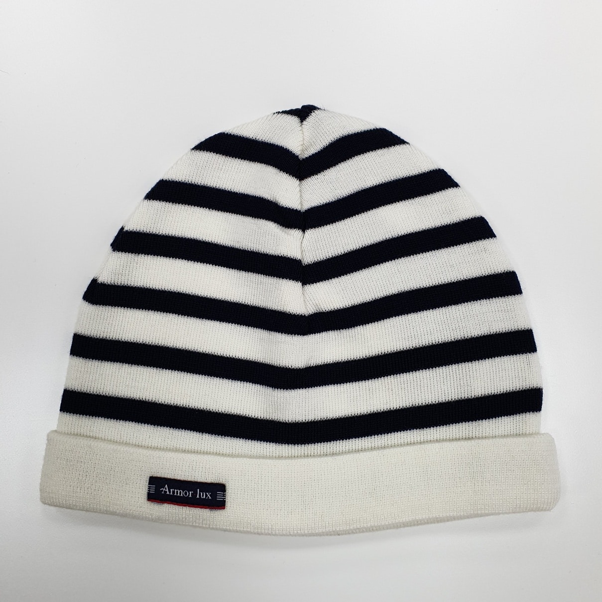 Bonnet rayé en laine mérinos - ARMORLUX | Vitrines de Colmar