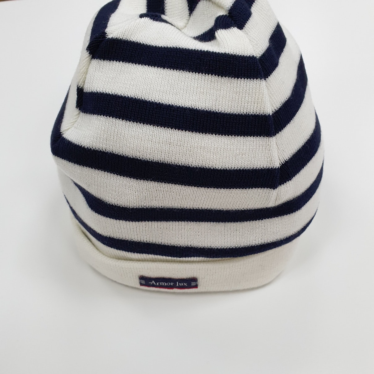 Bonnet rayé en laine mérinos - ARMORLUX | Vitrines de Colmar