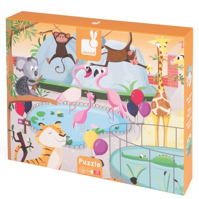 PUZZLE TACTILE "UNE JOURNEE AU ZOO" | Vitrines de Colmar